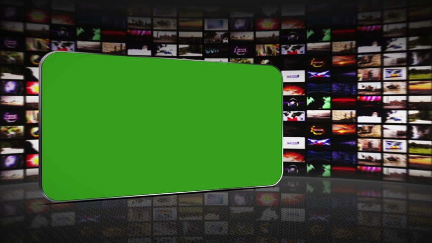 Monitors, with Green Screen and Stock Footage Video (100% Royalty-free ...