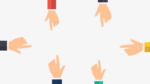 Male Hand Gesture Sign Collection Isolated Stock Photo 616306763 ...