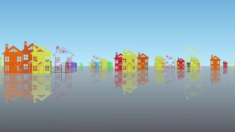 Abstract Design Famous Landmarks Vector Illustration Stock Vector ...