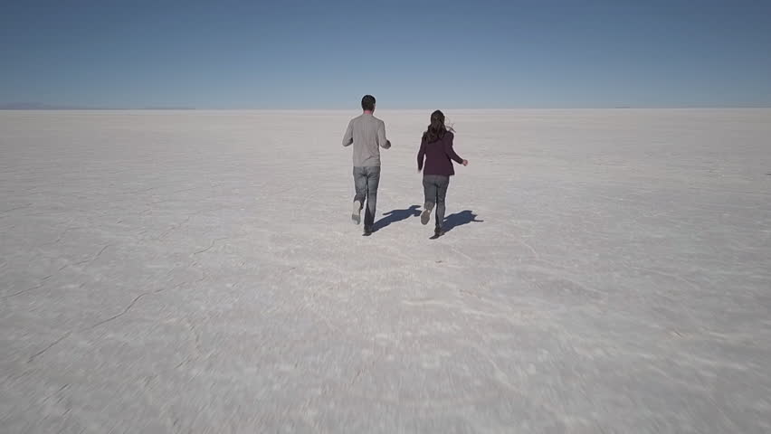 2 people run slow motion on Stock Footage Video (100% Royalty-free ...