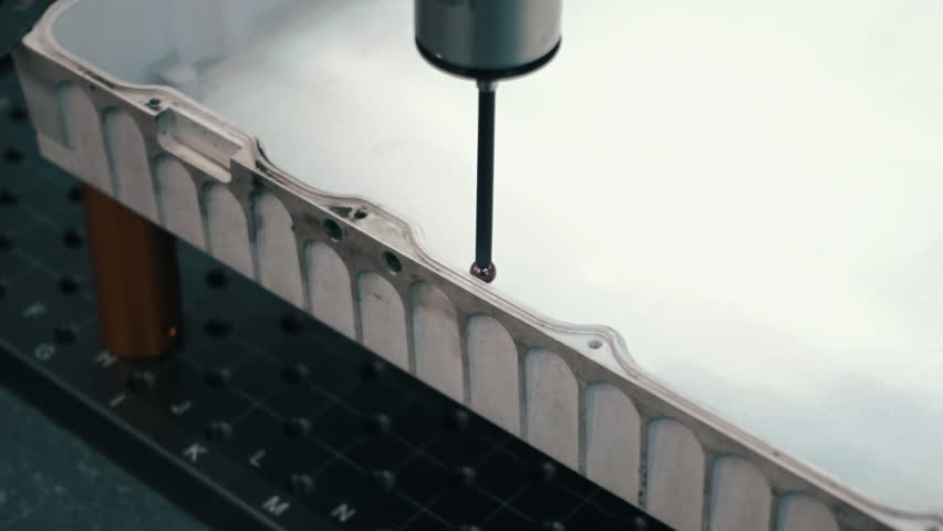 probe coordinate measuring machine cmm touch Stock Footage Video (100% ...