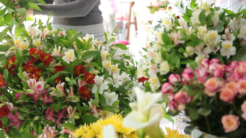 Large Array of Flowers in Stock Footage Video (100% Royalty-free ...