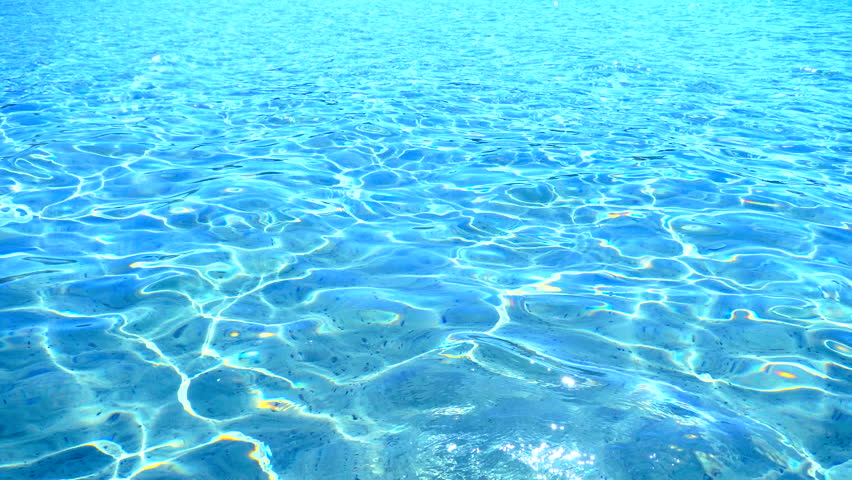 4k Shimmering Blue Water Background Stock Footage Video (100% Royalty ...