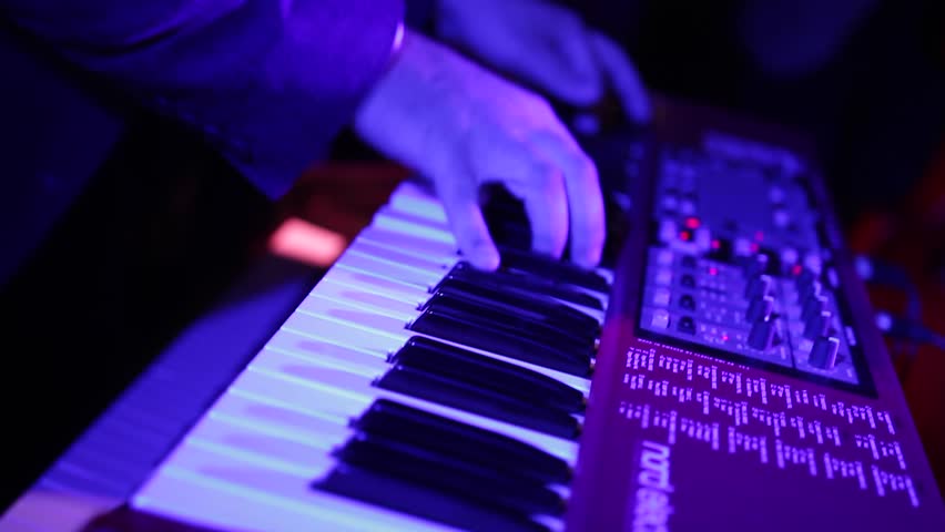 Keyboard Player Silhouette Stock Video Footage - 4K and HD Video Clips ...