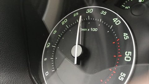 102 Car rev counter Stock Video Footage - 4K and HD Video Clips ...