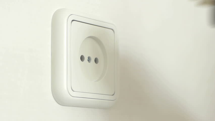 turn on off electrical plug Stock Footage Video (100% Royalty-free ...