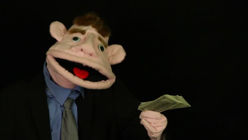 Puppet Talking with Bunch of Stock Footage Video (100% Royalty-free ...