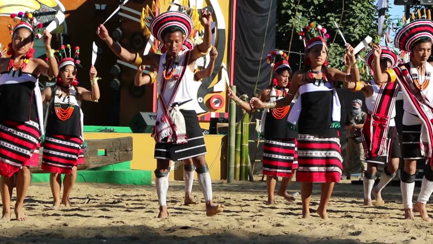 Kohima, India - December 4, Stock Footage Video (100% Royalty-free ...