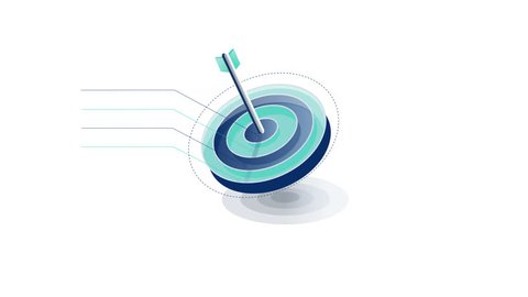 Exact Targeting Flat 3d Isometry Isometric Stock Vector (Royalty Free ...