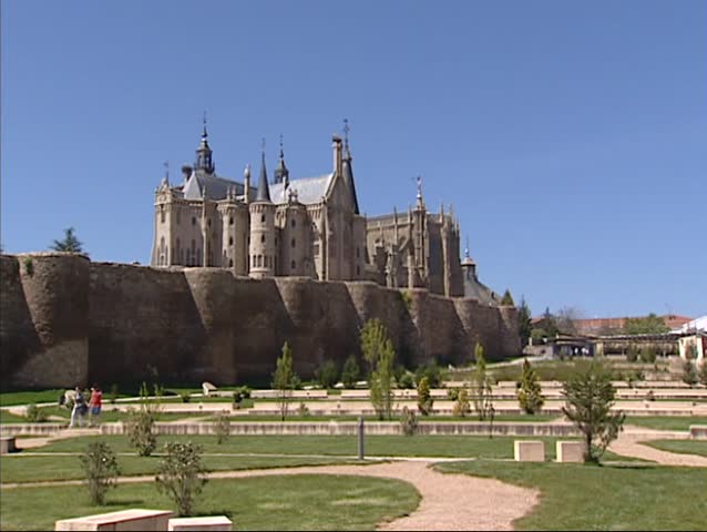 astorgaspain - circa may 2003 astorga Stock Footage Video (100% Royalty ...