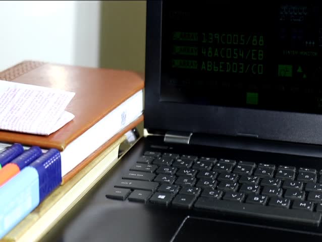 laptop screen closeup Stock Footage Video (100% Royalty-free) 34213402 ...