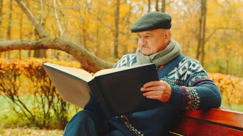 Senior Big Memory Photo Album On Stock Footage Video (100% Royalty-free ...