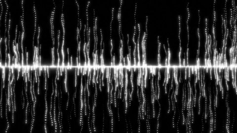 Rising Falling Curved Streaks Colors Glowing Stock Footage Video (100% ...