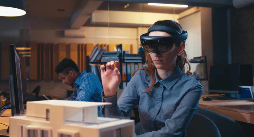 Virtual Reality Desk Stock Video Footage - 4K and HD Video Clips ...