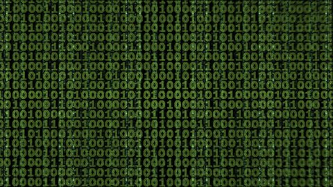 Binary Code Wall Animation Stock Footage Video (100% Royalty-free ...
