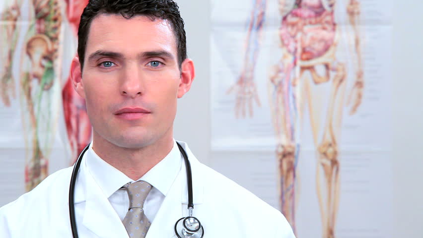 male medical student clinical training Stock Footage Video (100% ...