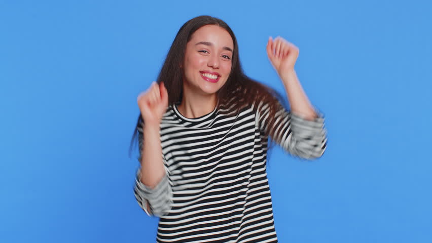 Girl Dancing In Room Stock Videos – Royalty-Free HD & 4K Videos | Pond5