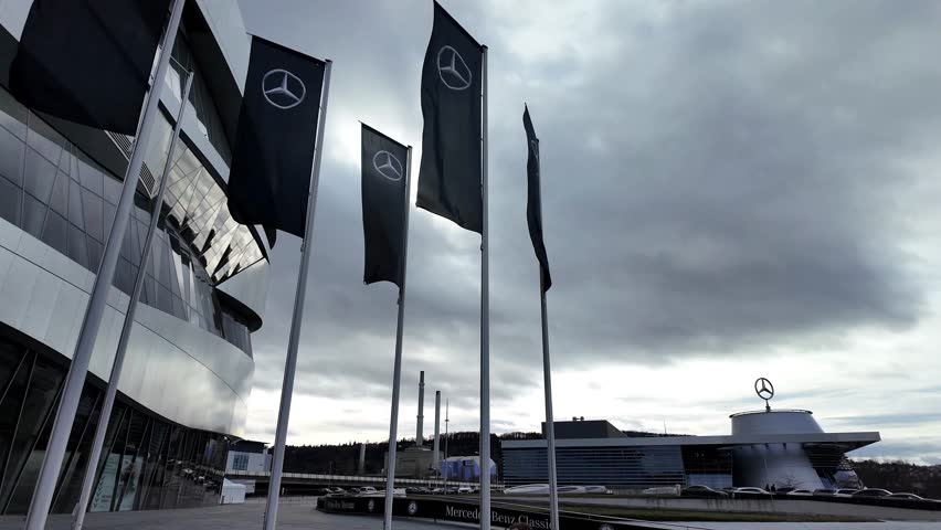 158 Mercedes Car Top View Stock Video Footage - 4K and HD Video Clips ...