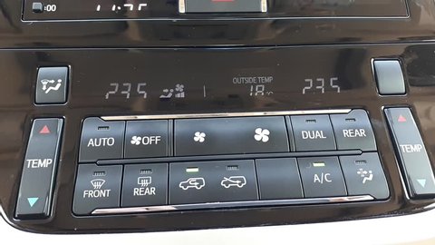 Car Interior Ac Panel Stock Footage Video (100% Royalty-free) 34373770 ...