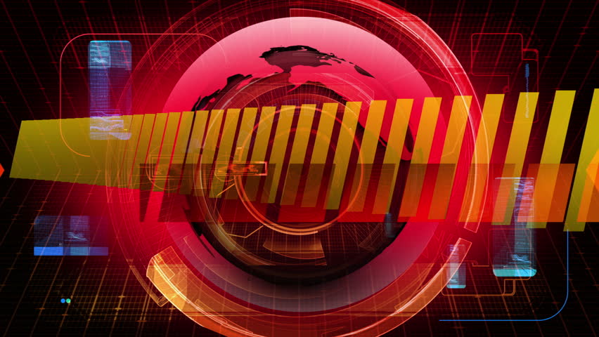 global news media technology graphic animation Stock Footage Video (100 ...
