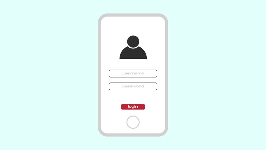 Web page successful login ui animation. | freepik