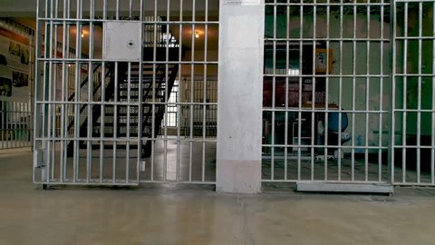 View Inside Cells Inmates State Jail Stock Footage Video (100% Royalty ...