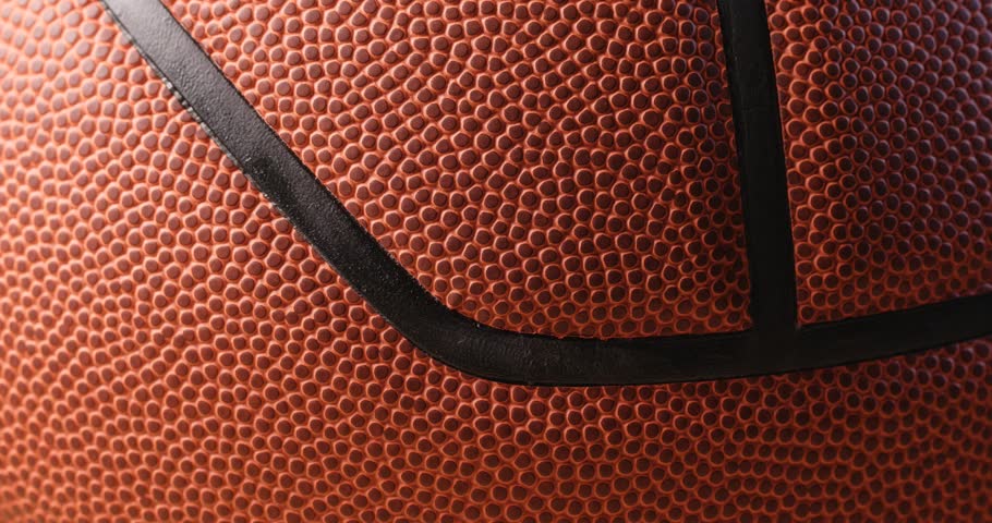 Basketball Texture Skin Stock Footage Video (100% Royalty-free ...