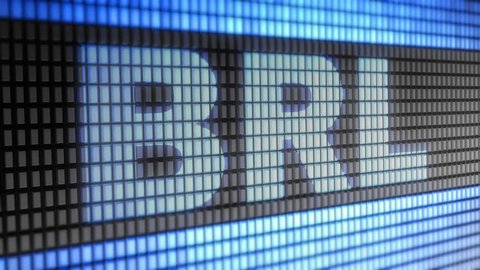 Brazilian Real Sign On Screen 4k Stock Footage Video (100% Royalty-free ...