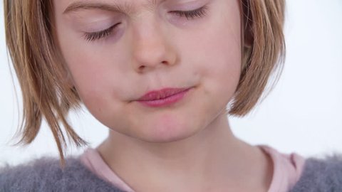 lower part face beautiful girl licking Stock Footage Video (100% ...