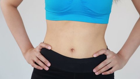 Close Belly Woman Stock Footage Video (100% Royalty-free) 34525402 ...
