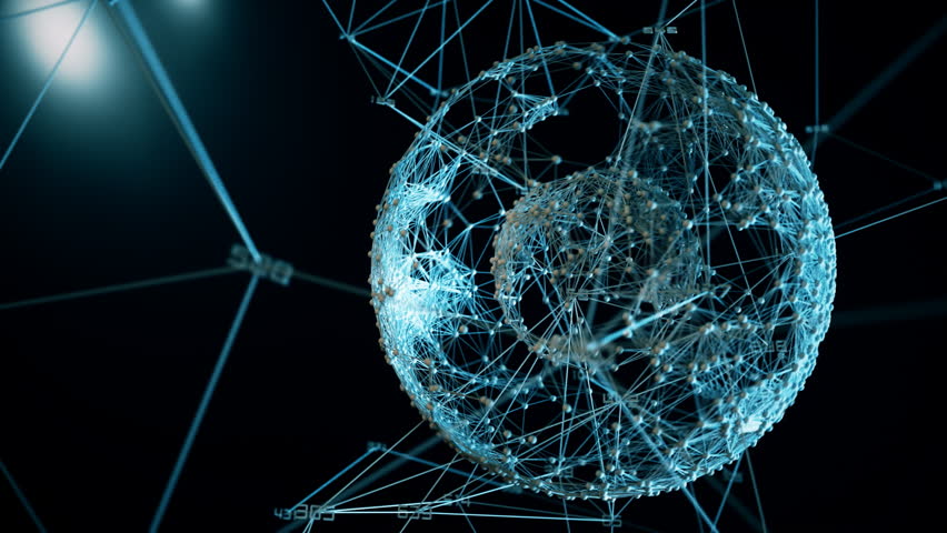 Global Business Finance Application. 4k Stock Footage Video (100% ...