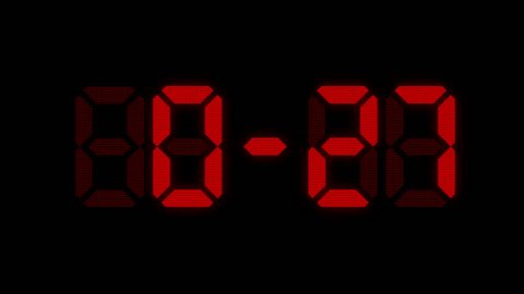 digital clock 12 hours you can Stock Footage Video (100% Royalty-free ...