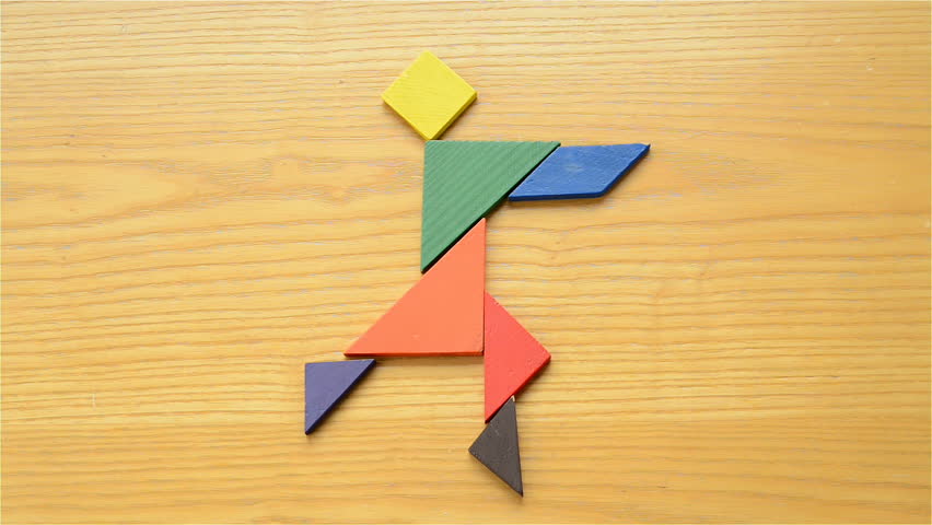 Wooden tangram Stock Video Footage - 4K and HD Video Clips | Shutterstock