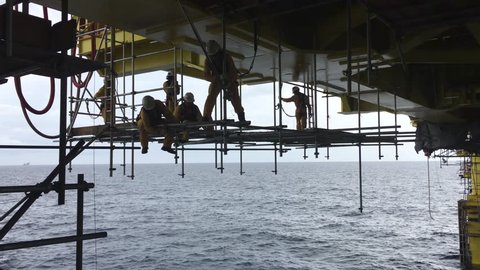 Scaffolding oil gas Stock Video Footage - 4K and HD Video Clips ...