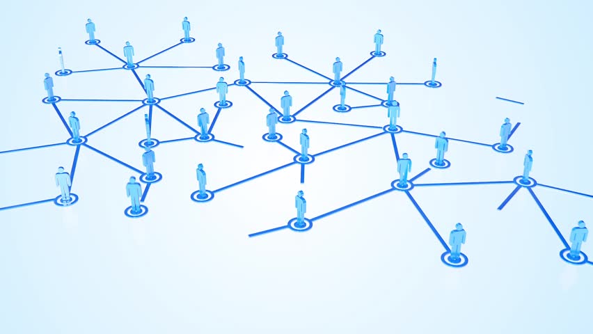 Social Network Animation for Use Stock Footage Video (100% Royalty-free ...