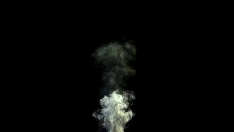 High Detailed Rising Smoke High Definition Stock Footage Video (100% ...