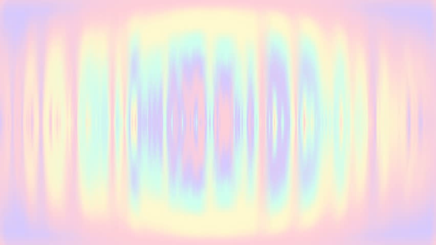 Animated Looped Holographic Waves. Seamless Stock Footage Video (100% ...