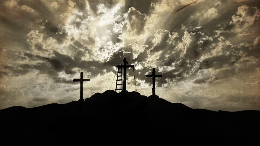 animation calvary hill outside ancient jerusalem: video stock (100% ...