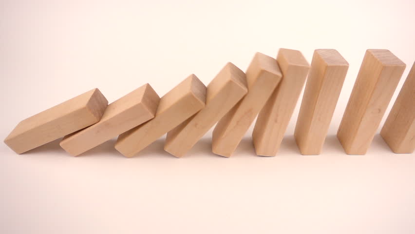 video wooden blocks falling line on Stock Footage Video (100% Royalty ...