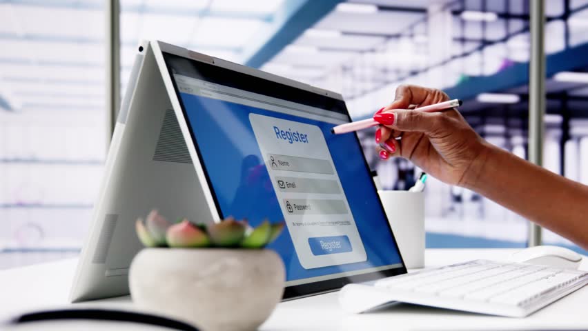 50 Registration Steps Stock Video Footage - 4K and HD Video Clips ...