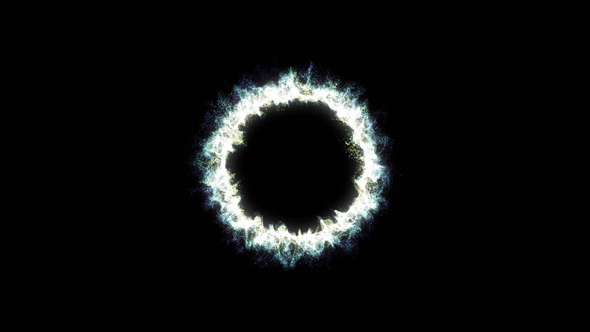 Colorful Rotating Particle Ring - Stock Footage Video (100% Royalty ...