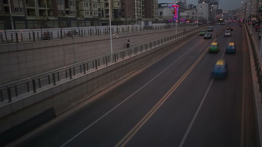 Empty Freeway at Night Stock Footage Video (100% Royalty-free) 3516560 ...