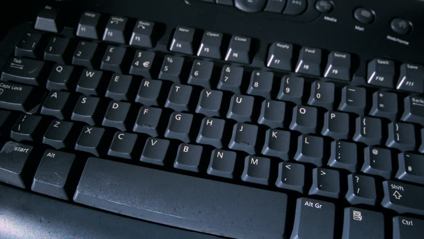 stethoscope falling onto keyboard slow motion Stock Footage Video (100% ...