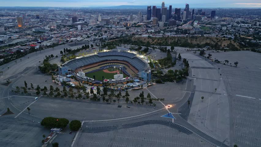 Dodger Stadium Stock Video Footage | Royalty Free Dodger Stadium Videos ...