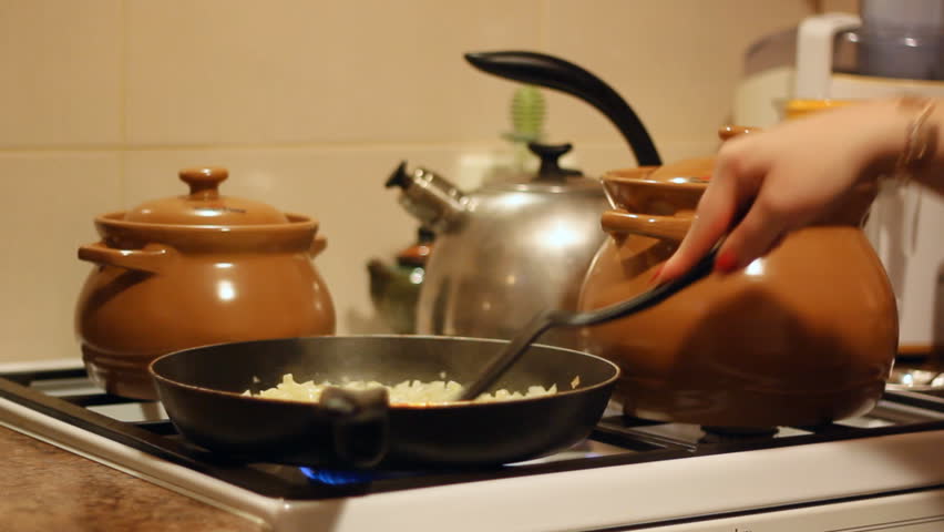 cooking kitchen homemade food Stock Footage Video (100% Royalty-free ...