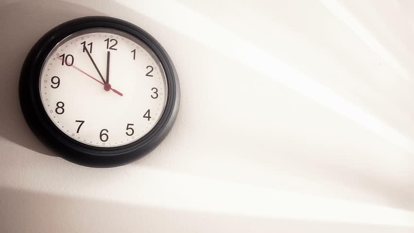 wall clock timelapse Stock Footage Video (100% Royalty-free) 3574487 ...