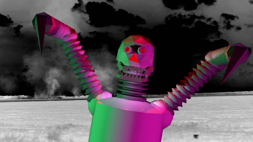 funky horror monster Stock Footage Video (100% Royalty-free) 3598613 ...