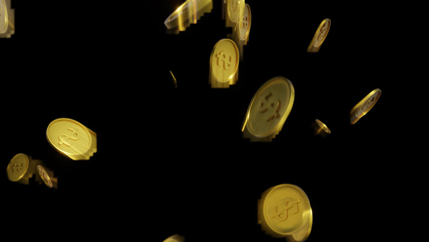 Coin Burst Stock Footage ~ Royalty Free Stock Videos | Pond5