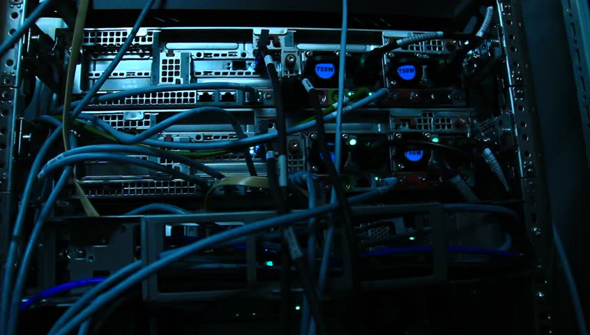 details ethernet server machine Stock Footage Video (100% Royalty-free ...