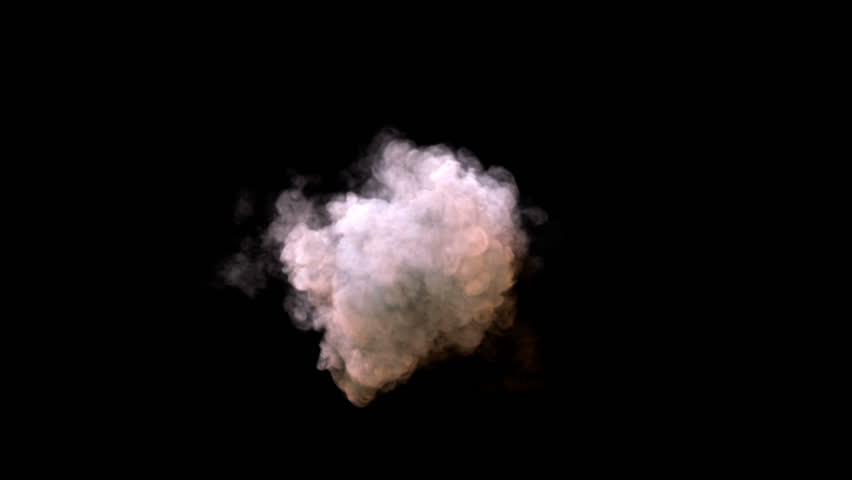 high-detailed slow-motion smoke top view high Stock Footage Video (100% ...